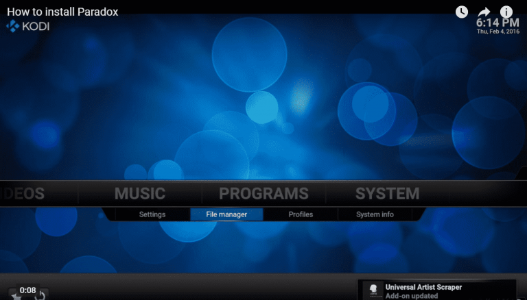 How to install paradox kodi wizard 2019 + Fix not working issues