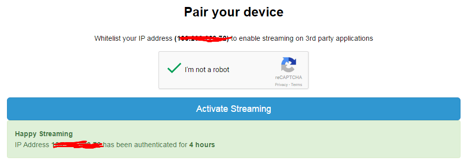 thevideo.me pair, vidup.me pair, tvad.me/pair stream authorization kodi fix