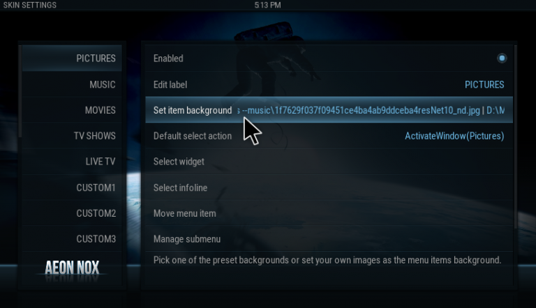 How to change kodi background wallpapers and skins - Kodiforu