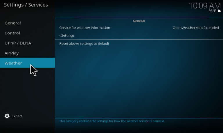 Kodi menu editor to customize main menu on kodi home screen