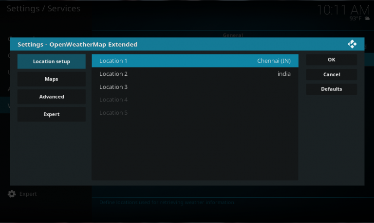 Kodi menu editor to customize main menu on kodi home screen