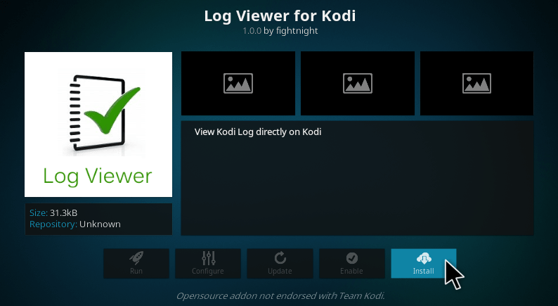 Check the log for more information kodi error fix guide [solved]