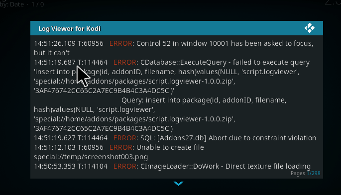 Check the log for more information kodi error fix guide [solved]