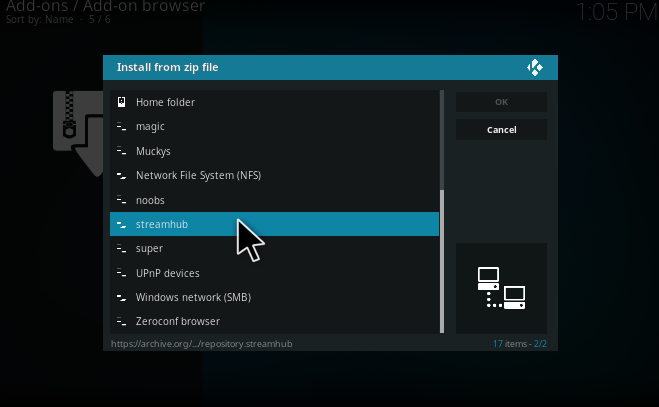 Streamhub kodi repo & livehub kodi addon installation guide 2019