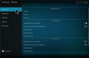 Kodi Library setup guide to add movies, music & auto update it