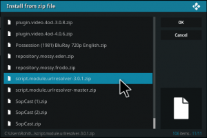 Kodi URL Resolver installation and update guide + fix error