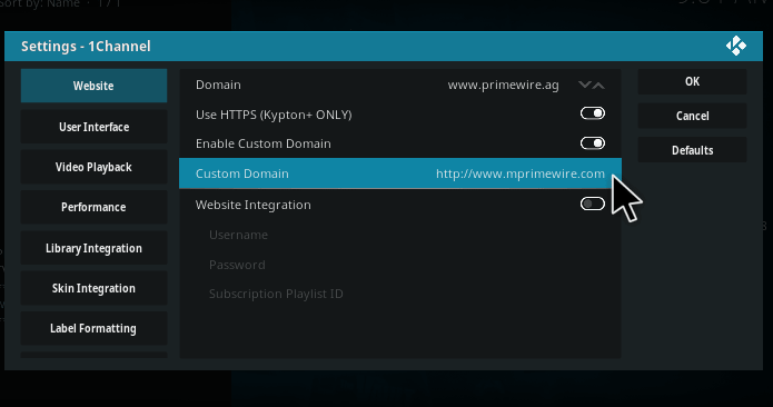 How to install primewire 1channel kodi addon & fix site blocked issue